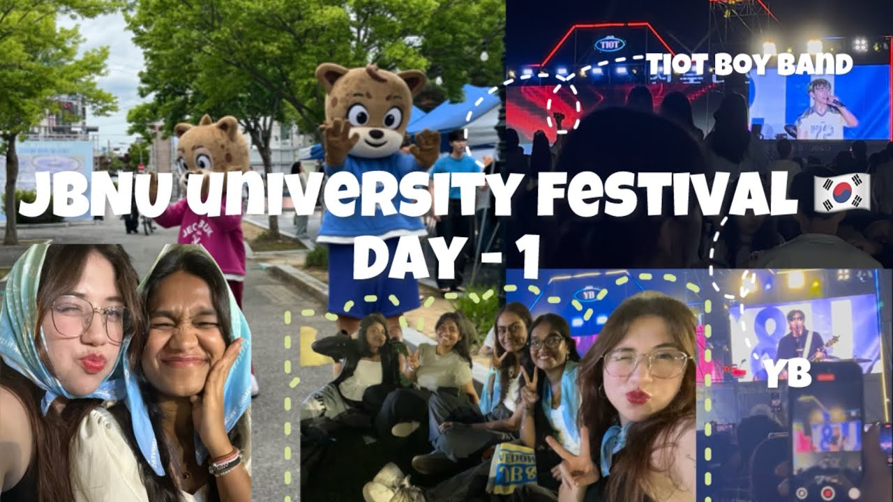 #vlog 109 || JBNU University Fest 🇰🇷 Day - 1 | #koreanuniversity | #indianinkorea - YouTube