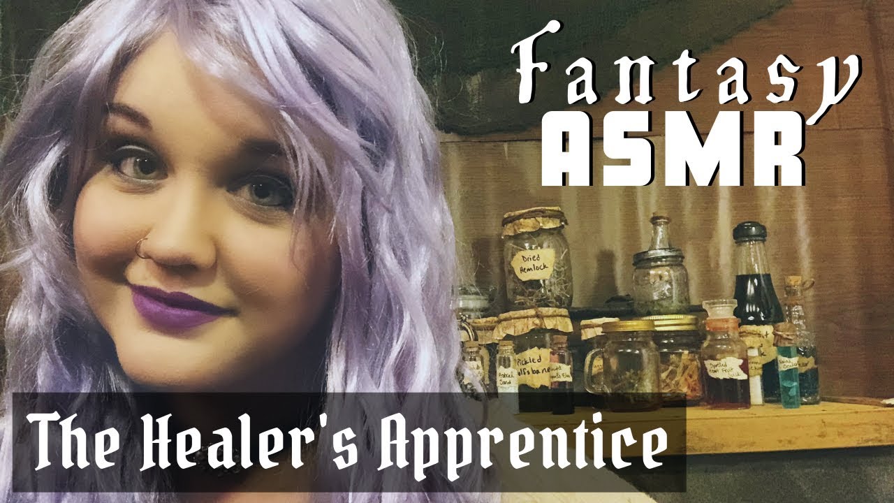 ASMR Fantasy Roleplay | The Healer's Apprentice | Potion Brewing ...