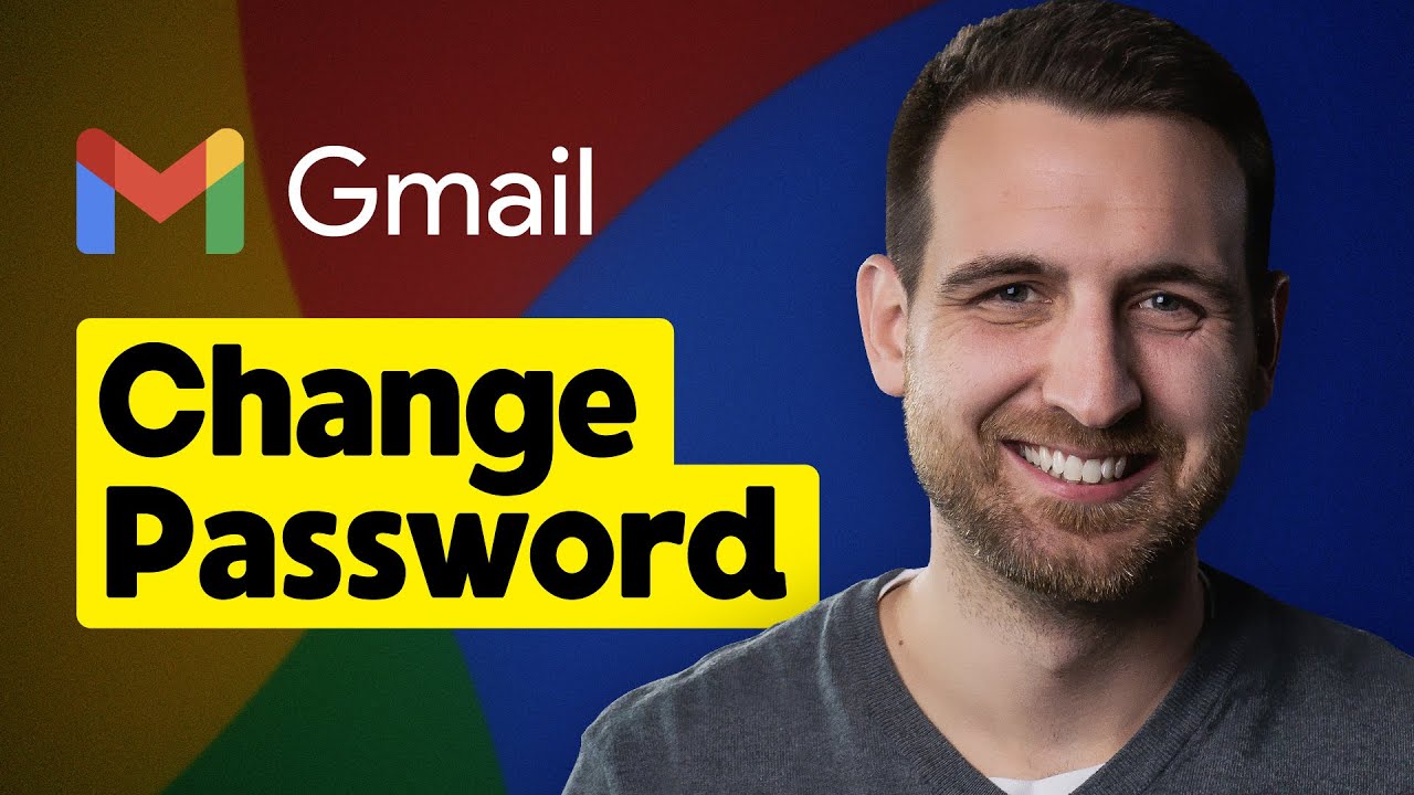 How to Change Gmail Password - YouTube