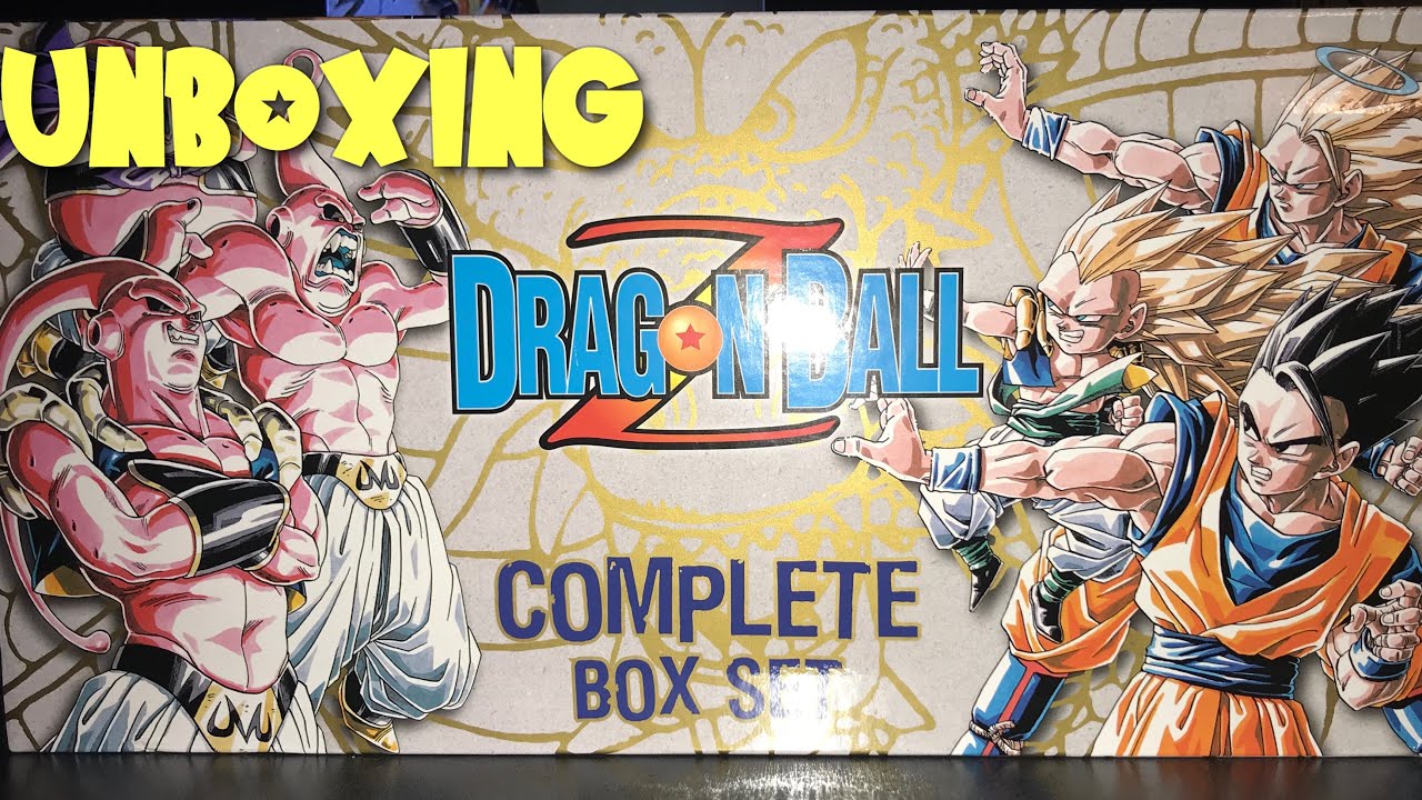 DRAGON BALL Z Manga Box Set QUICK UNBOXING! - YouTube