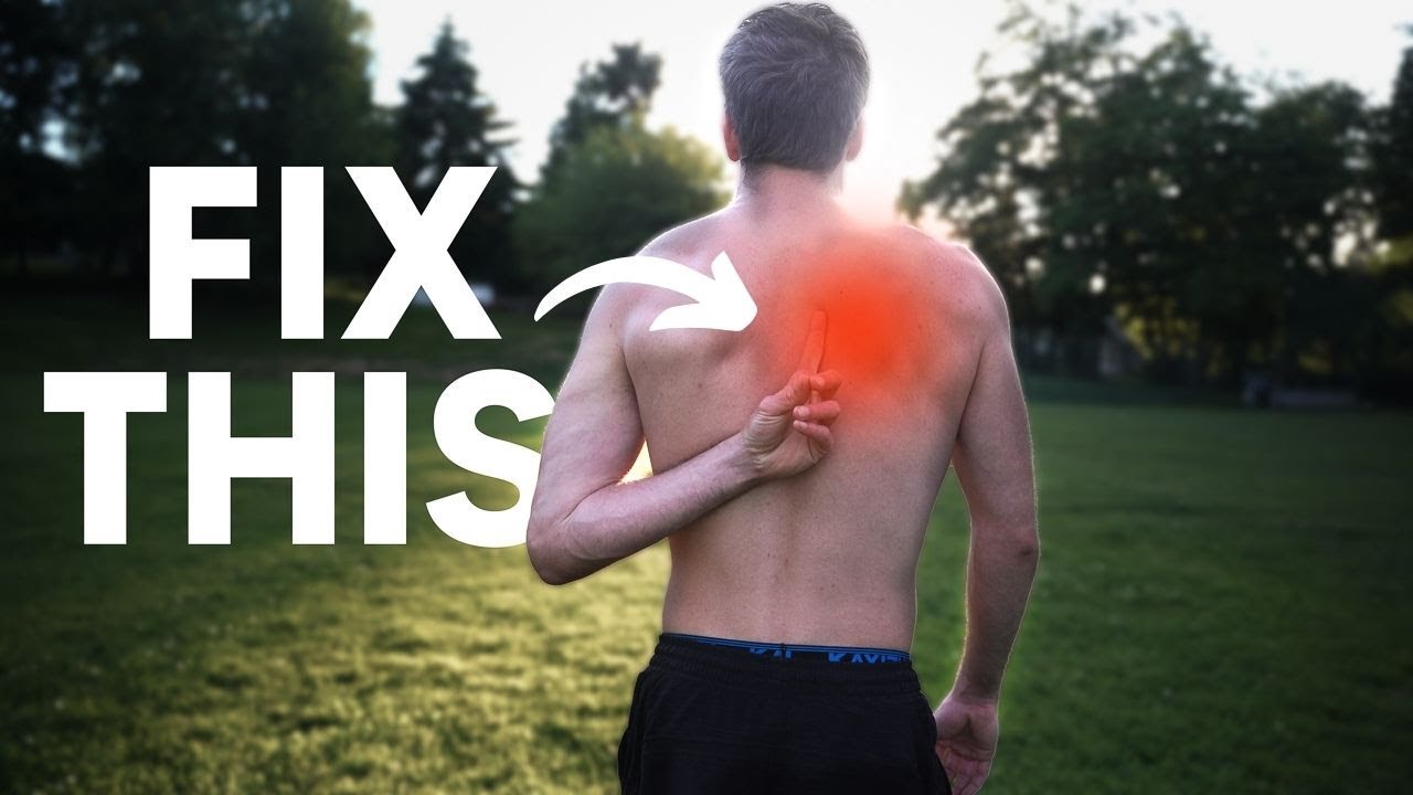 How To QUICKLY Relieve Upper Back Pain Between Shoulder Blades (WORKS ...