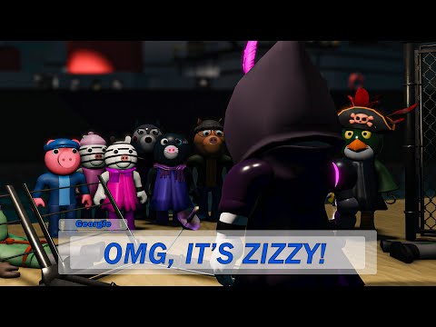 ZIZZY WILL NEVER SPEAK AGAIN! JUMPSCARE AND ORIGIN STORY THEORY (ANIMATING YOUR PIGGY COMMENTS)