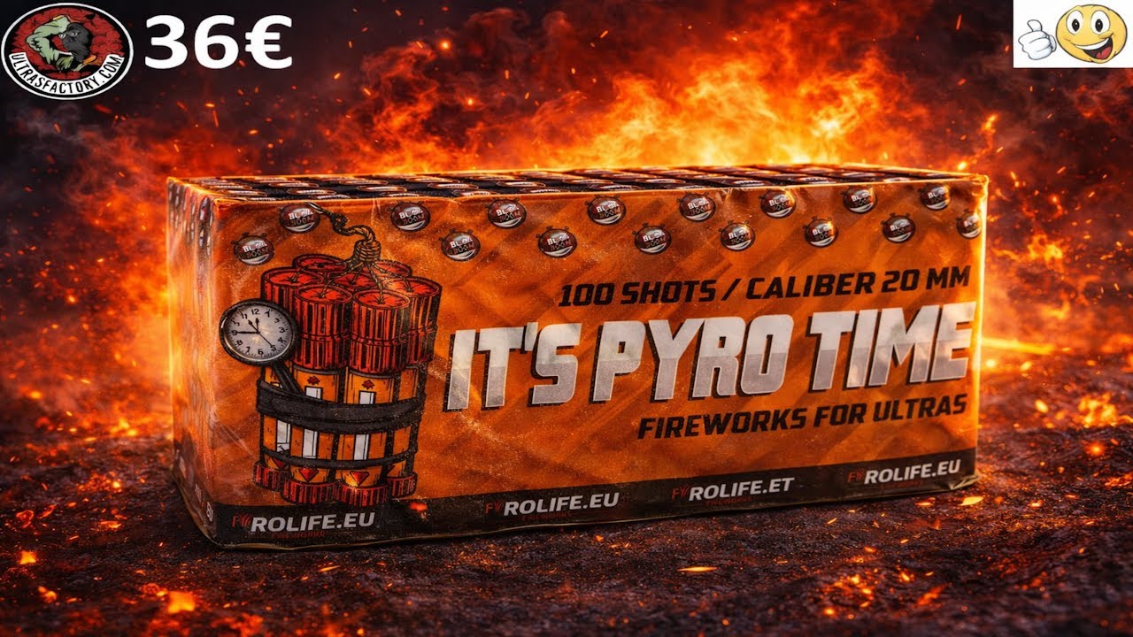 Pyrolife.EU 2026 (Its Pyro Time 100Schuss Batterie) 36€/Ultrasfactory ...
