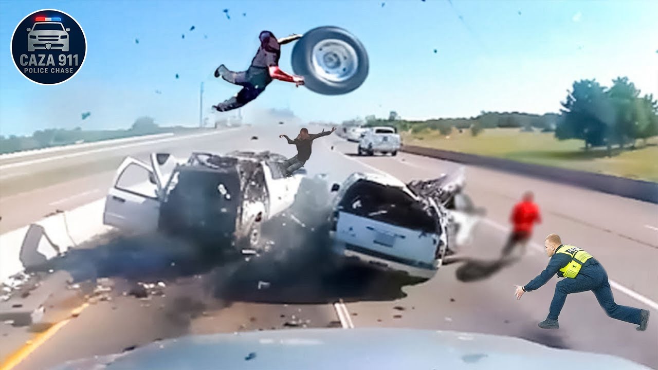 MOST BRUTAL High-Speed Police Chases Caught on Dashcam You Wouldn't ...