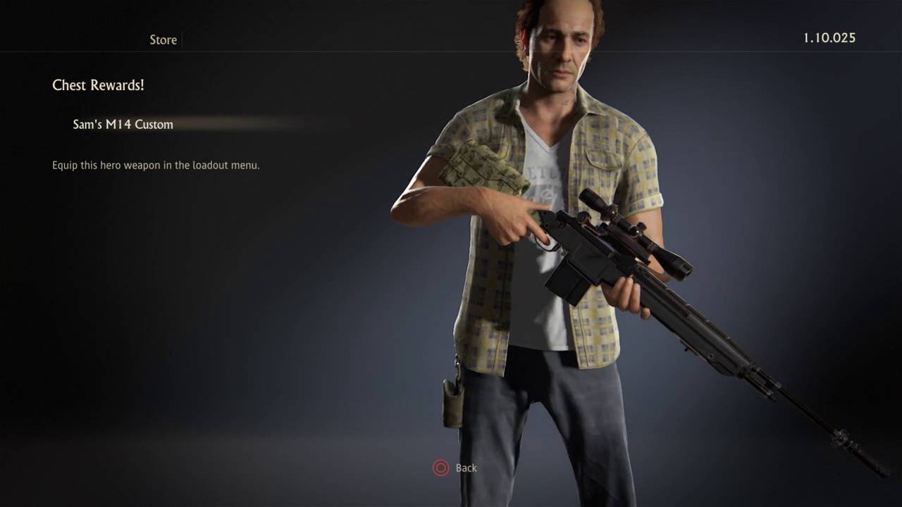 Uncharted 4 Multiplayer - 10 More Hero Weapon Chests - More DLC Weapons ...