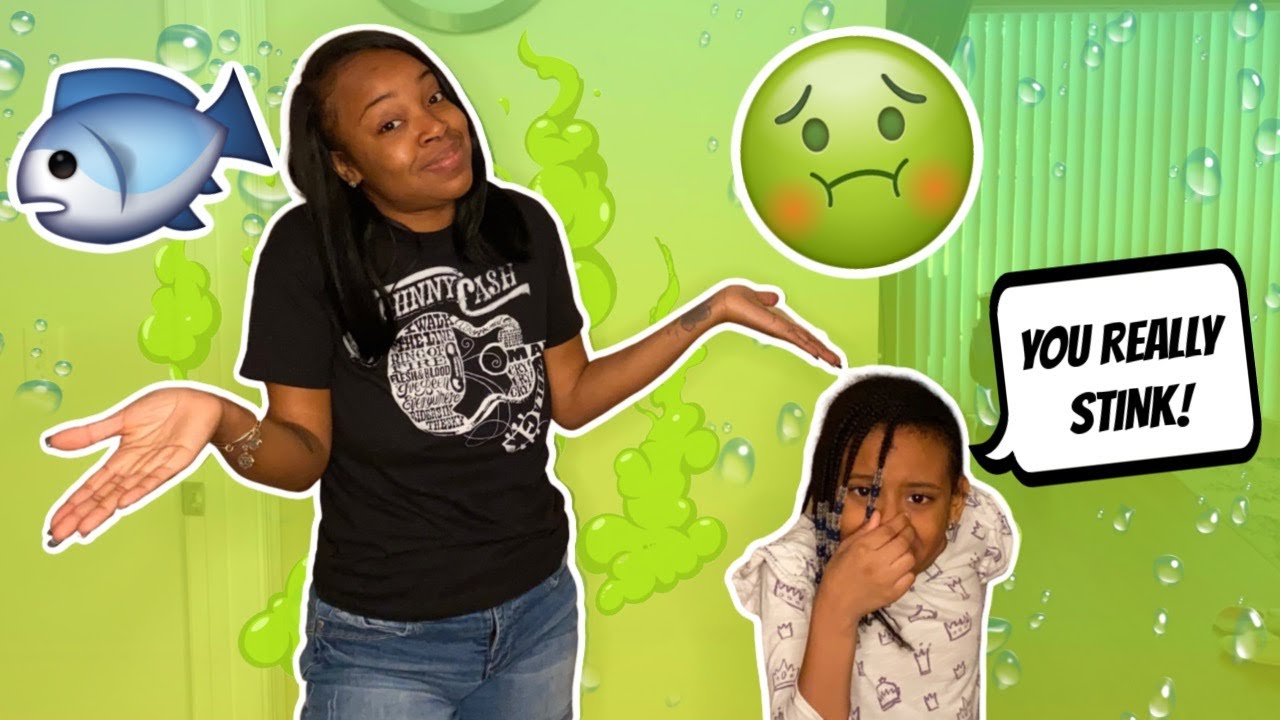 Smelling like fish prank - YouTube