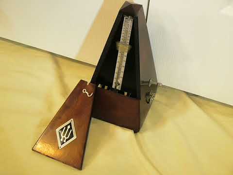 Fully Serviced and Restored Wittner Bell Metronome with metal gears ...