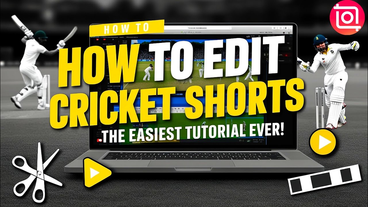 How To Edit Cricket Shorts - The Easiest Tutorial Video 🔥 | Cricket Shorts Editing | #DwipEdits ...