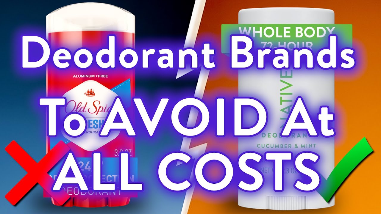 7 Deodorant Brands To AVOID At ALL Costs (And Few That Are Safe) - YouTube