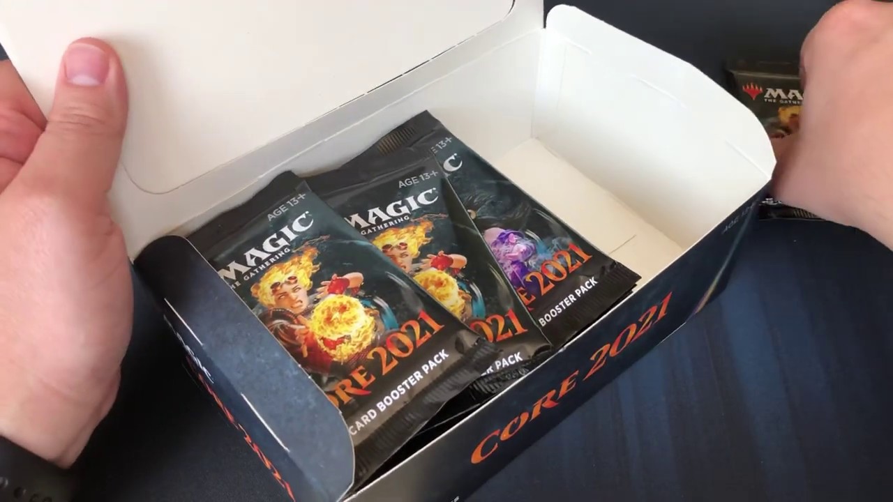 MTG Core Set 2021 Booster Box Opening | Crazy Mythic Pulls!! - YouTube
