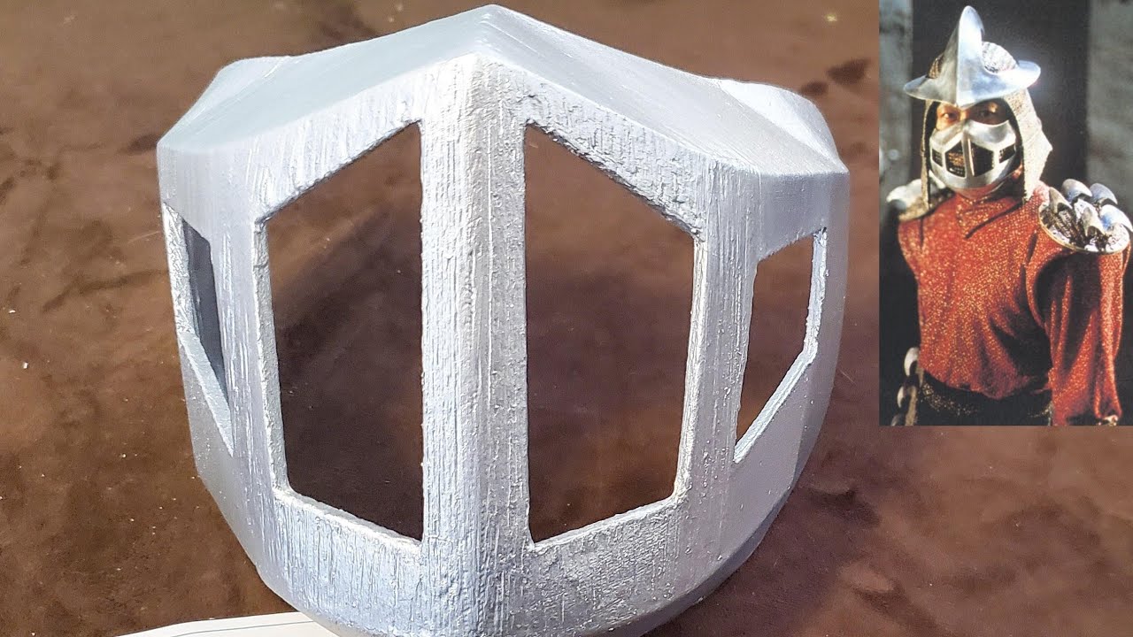 Box opening - Minds Eye Creations - Shredder's mask from 'The Teenage ...