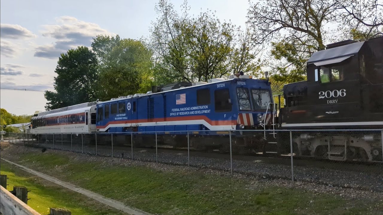 Rare FRA Train on C&D and NJT Tracks around Hackettstown, NJ - 5/9/23 ...