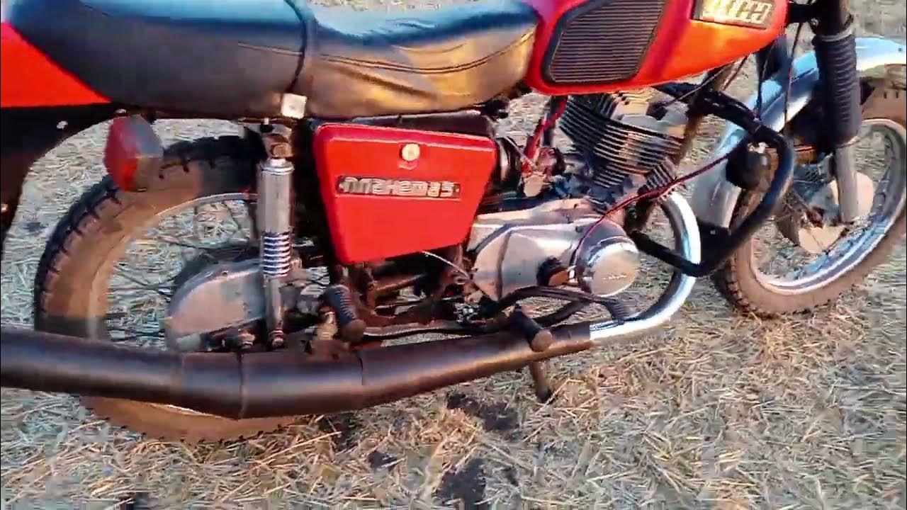 Иж Планета 5 1989 Карбюратор pwk32 гидровыжим сцепления и резонатор ...