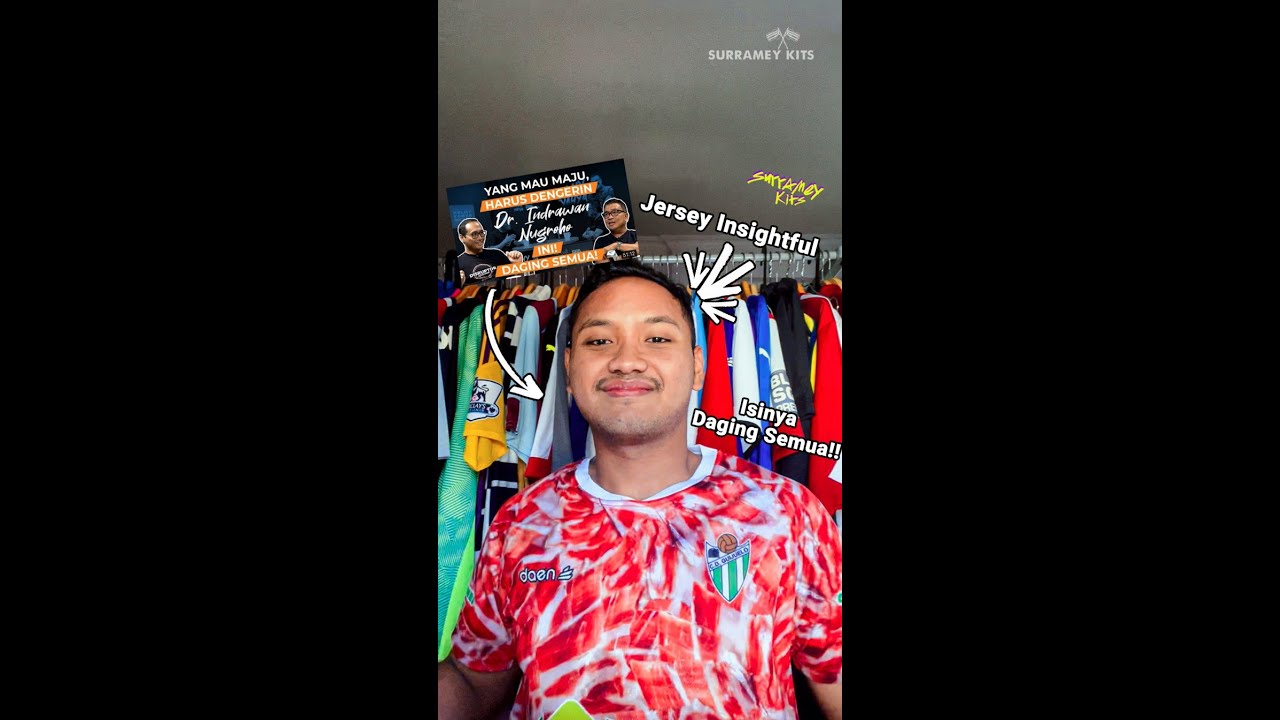 Jersey Unik Anti Mainstream Bermotif Daging - CD Guijuelo & Elpozo ...