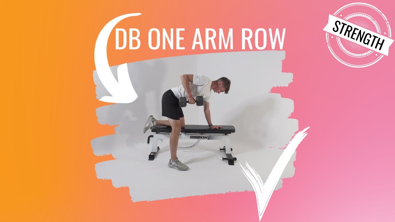 DB One Arm Row - Exercise Demonstration - YouTube