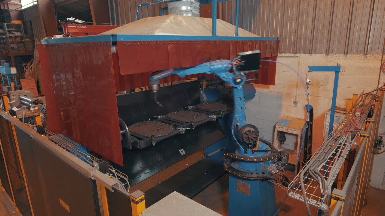SCTMI | Robot de soudage 6 axes MIG | MAG - YouTube