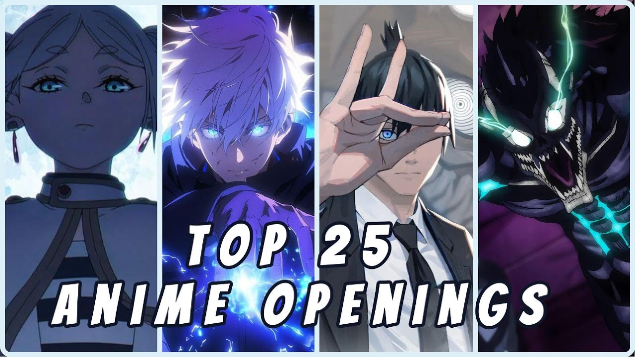 My TOP 25 Anime Openings So Far 2024 - YouTube