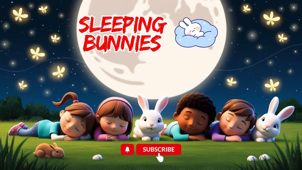 Sleeping Bunnies | Nursery Rhymes For Babies | Little Bunny | ALPHA FUN ...