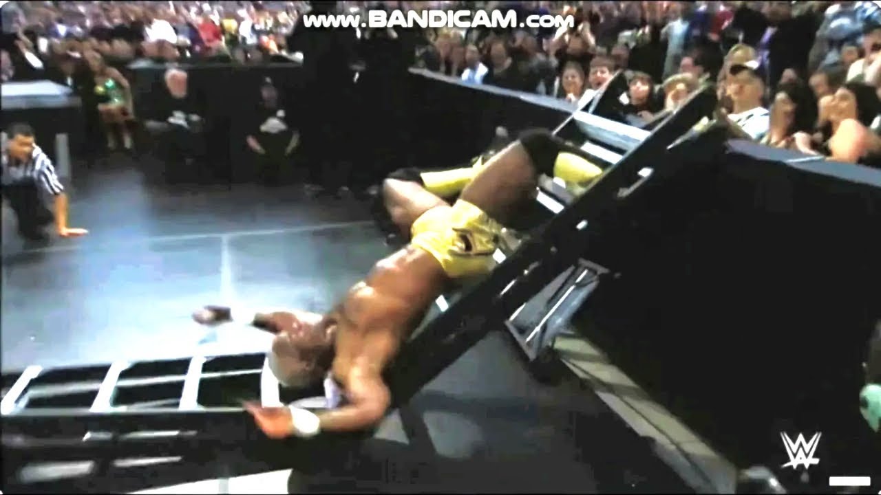 WWE Crazy Ladder Spots Compilation #1 - YouTube