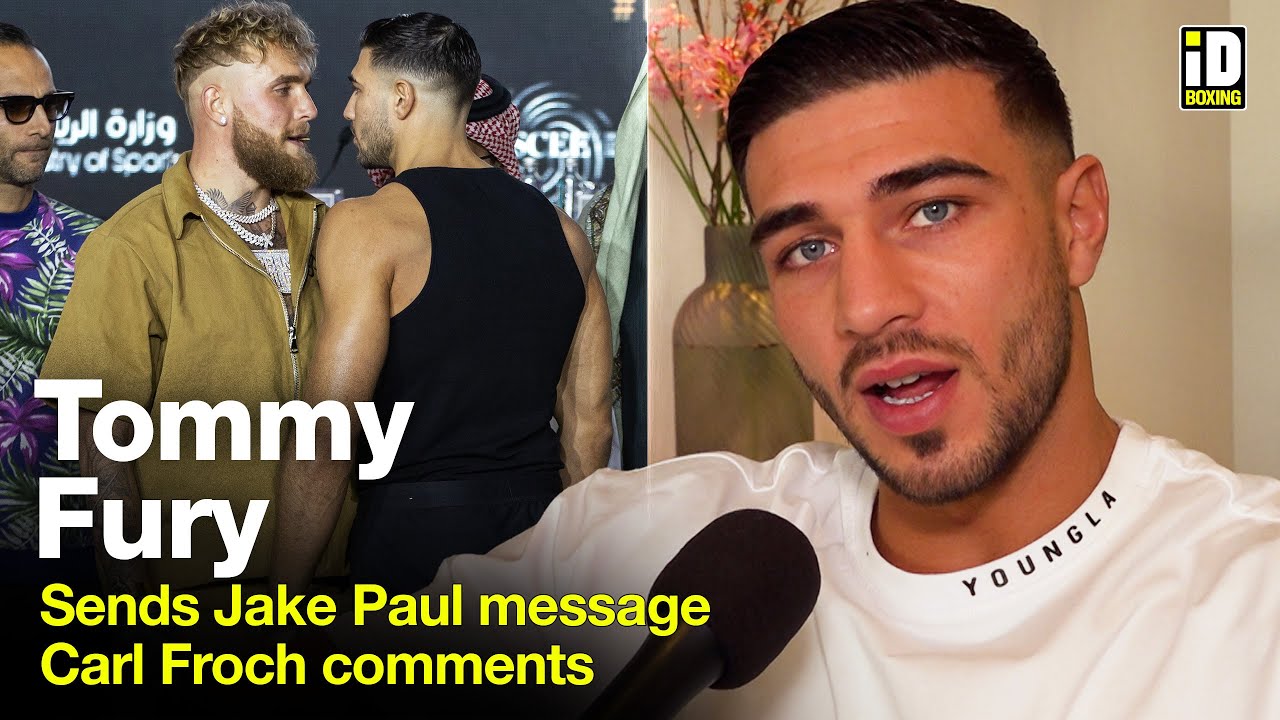 "Jake Paul Is Scared!" - Tommy Fury Promises Devastating KO - YouTube