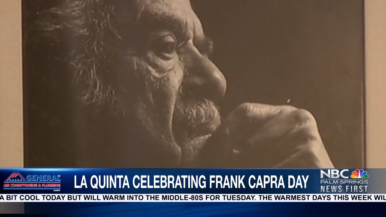 Frank Capra Day in La Quinta - YouTube