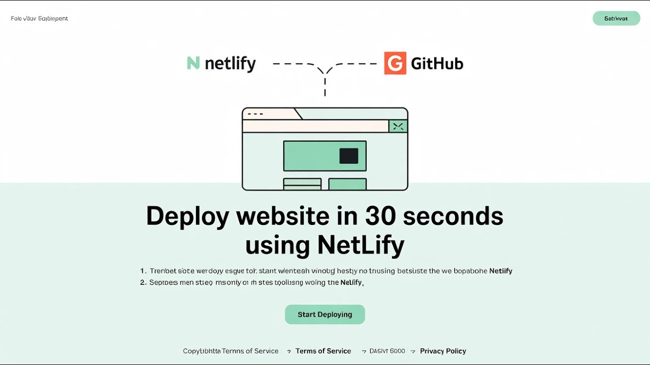 How to Deploy a Website in 30 Seconds with Netlify - YouTube