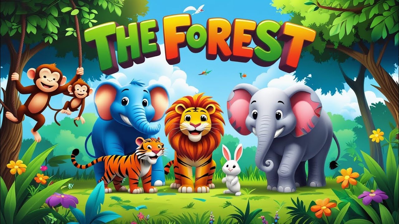 "🎶 The Enchanted Forest Song! 🌳 Fun & Catchy Nursery Rhymes for Kids ...