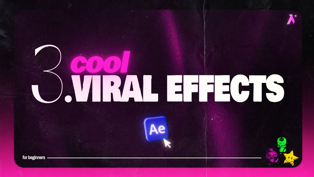 3 EASY COOL VIRAL EFFECTS (After Effects Tutorial) - YouTube