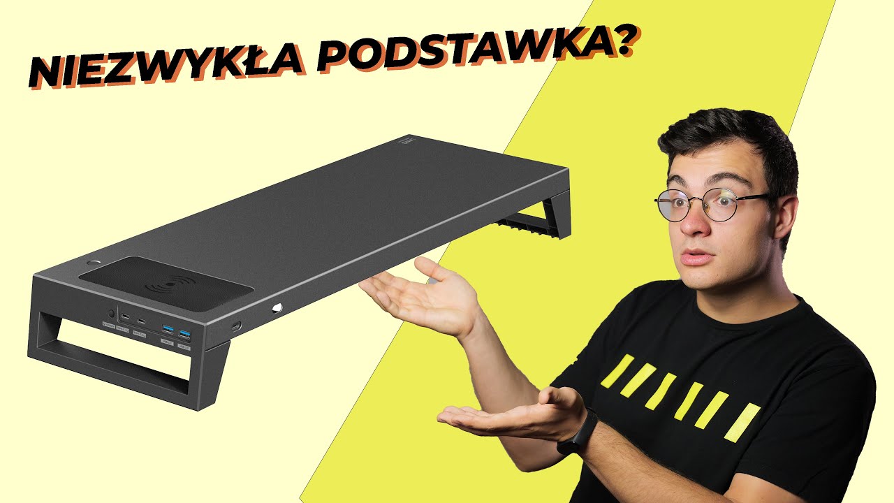 Niezwykła podstawka pod monitor? Lanq PC Dock PRO - YouTube