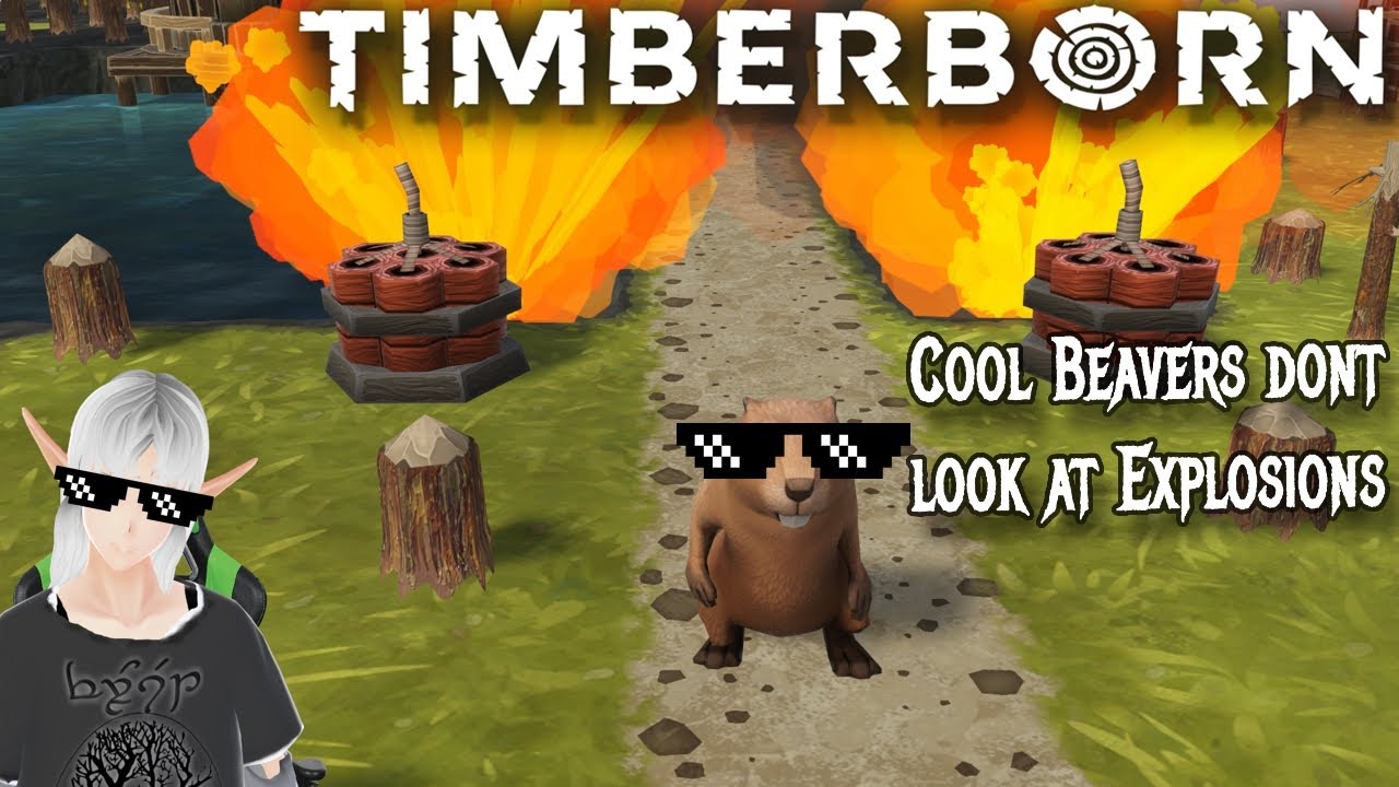 Timberborn - Small Folktails - Explosions Everywhere - YouTube