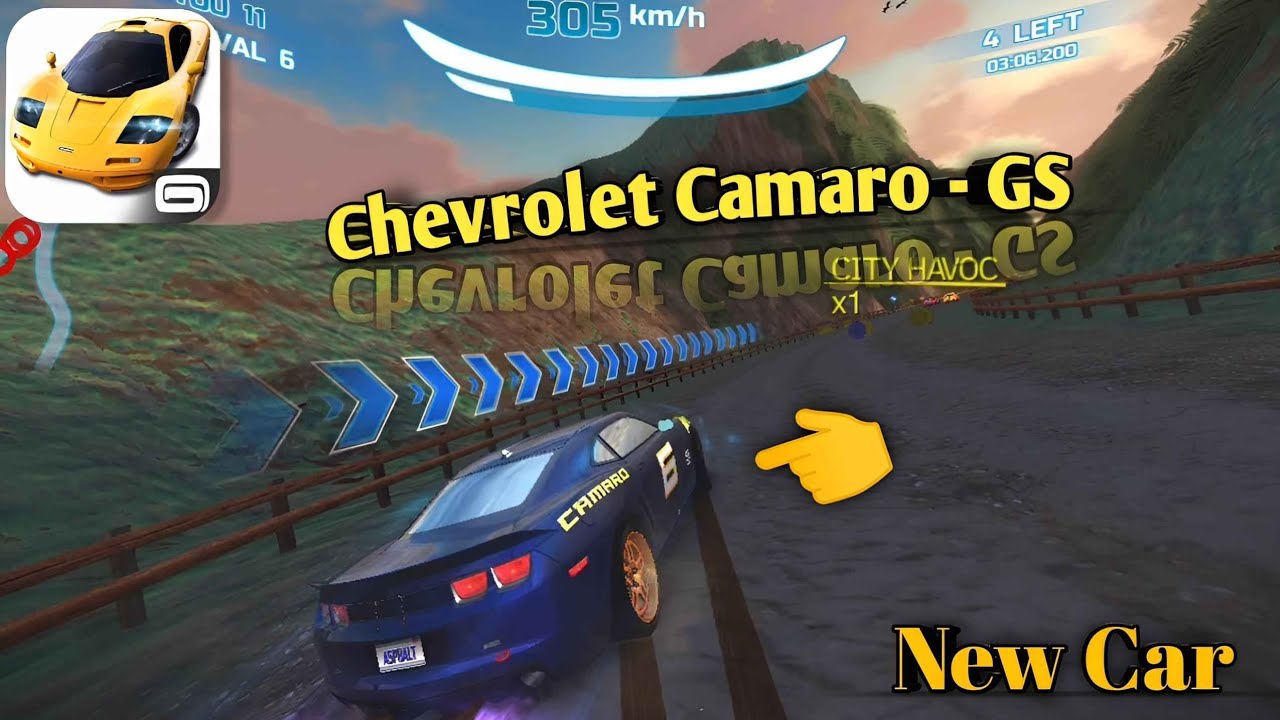 Asphalt Nitro Car - Chevrolet Camaro GS - Asphalt games - YouTube