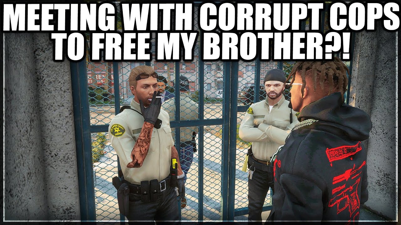 Meeting With Corrupt Cops To Free My Brother?! | GTA RP | Grizzley ...