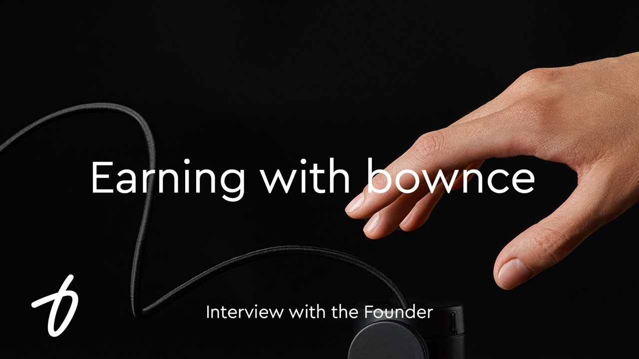 Interview with the Founder: Earning with bownce - YouTube