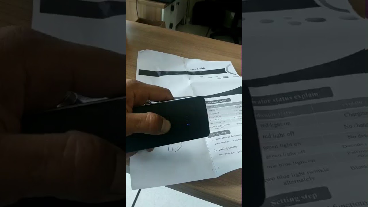 Barcode Scanner 2D QR 1D - P2000 - YouTube