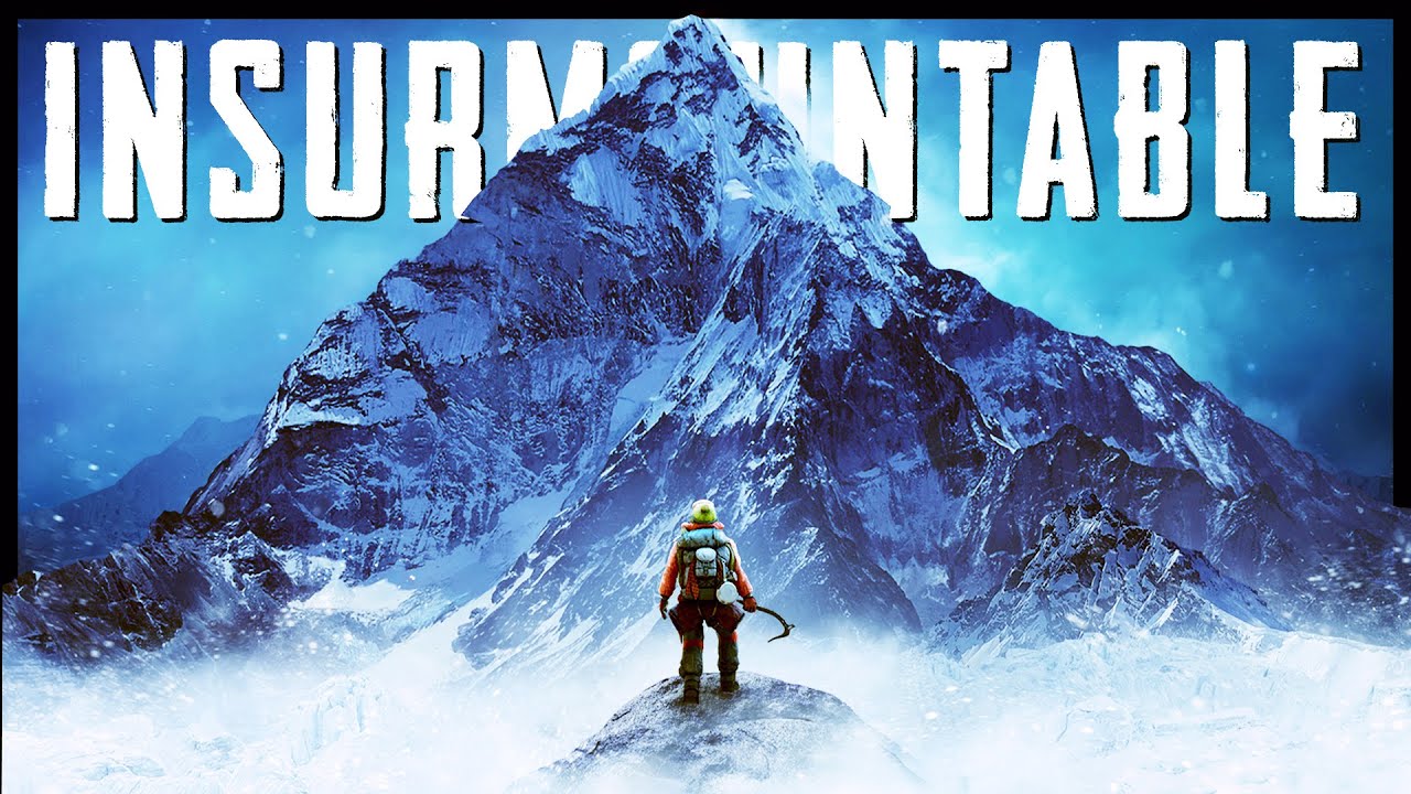 Hanging onto Life by a Thread Atop this Massive Mountain ...