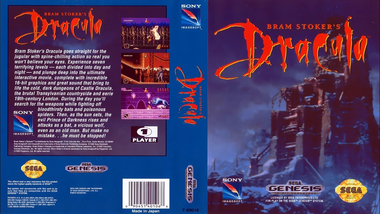 [𝐒𝐄𝐆𝐀 𝐆𝐞𝐧𝐞𝐬𝐢𝐬/𝐌𝐞𝐠𝐚 𝐃𝐫𝐢𝐯𝐞 𝐌𝐮𝐬𝐢𝐜] Bram Stoker's Dracula (Full Soundtrack ...