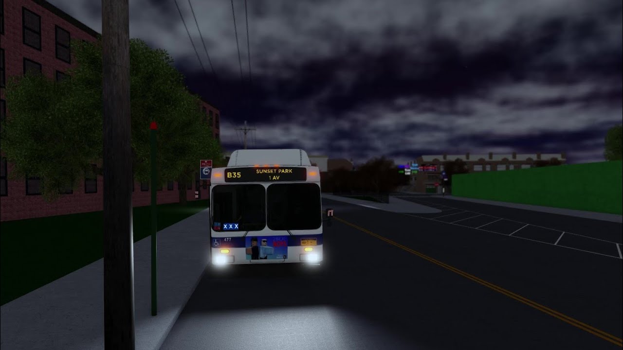 MTA Roblox Route B35 To Sunset Park (New Flyer C40LF) - YouTube
