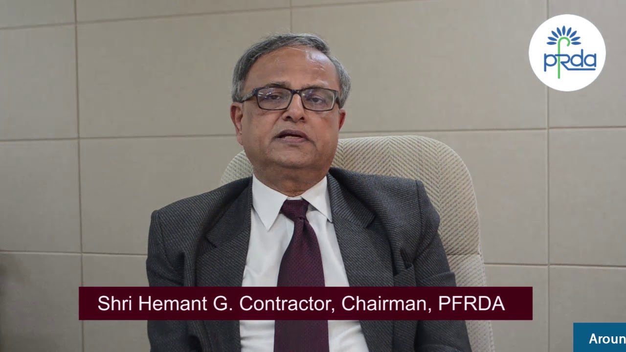 PFRDA Chairman's video message during a Workshop on NPS implementation ...