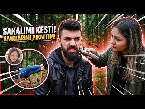 Ayak Yıkama - Sakalımı Kesti 😱 Dev Cezalı Zar Challenge #2