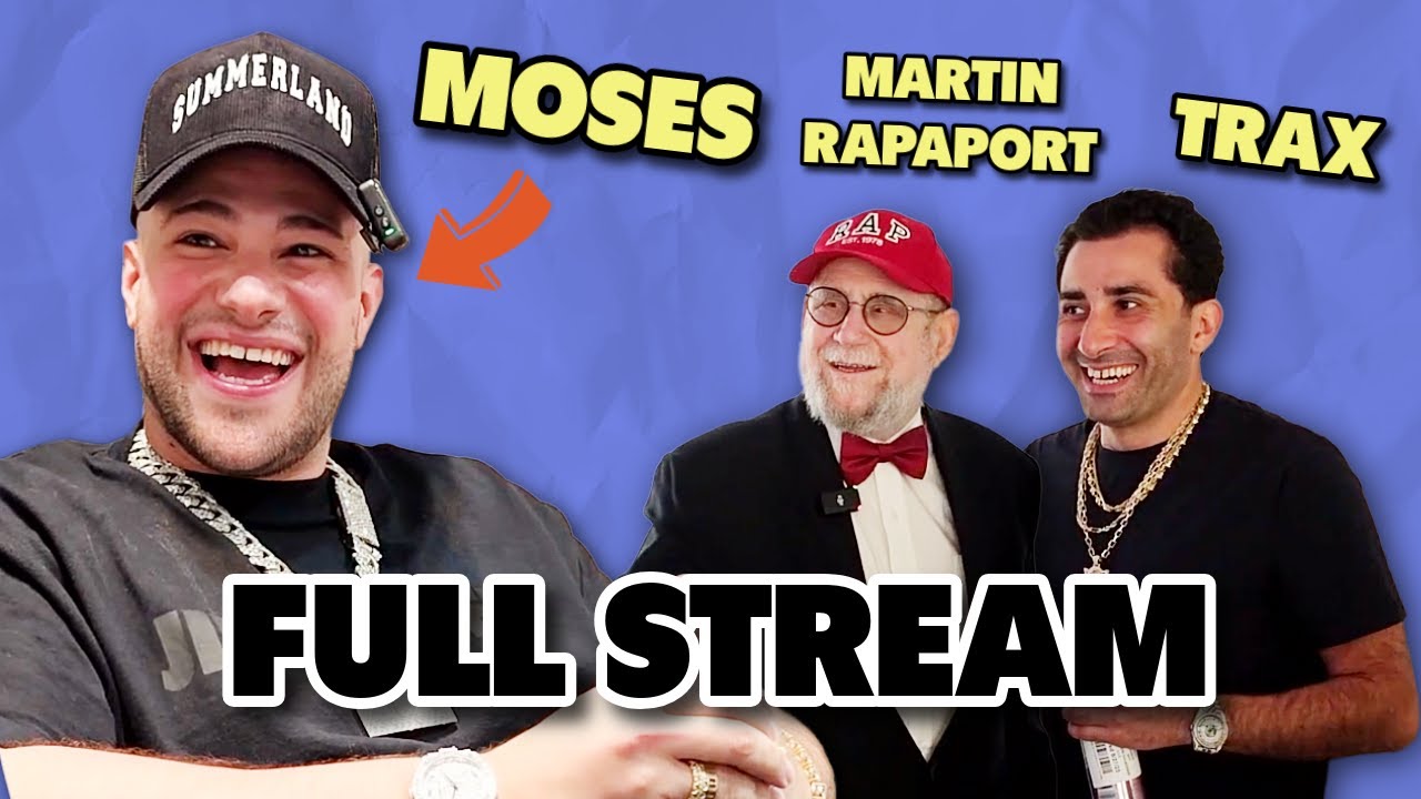 Moses Speaks With Martin Rapaport & Trax + more! [FULL STREAM] - YouTube