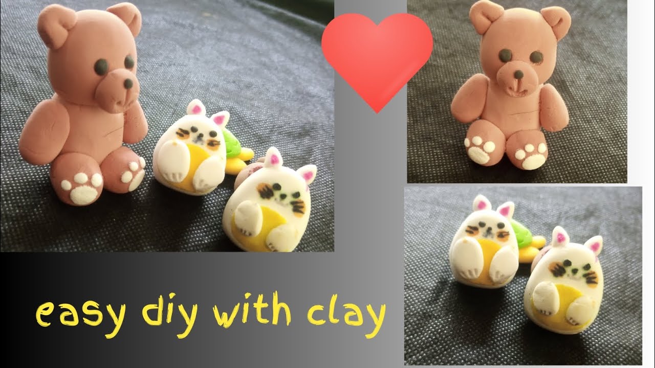 clay art for kids | clay se chijen banany ka tarika | clay art | clay ...