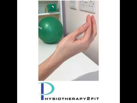 Stretches - finger slides - YouTube