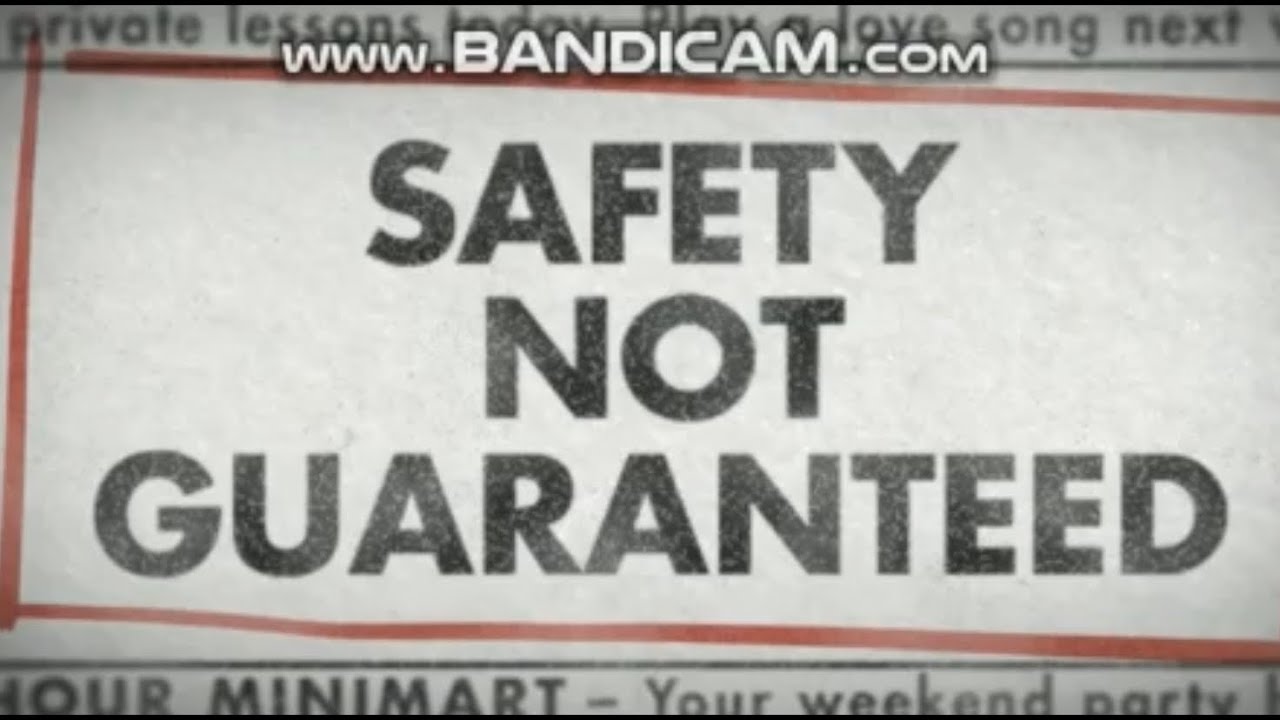 Safety Not Guaranteed Audio Review - YouTube