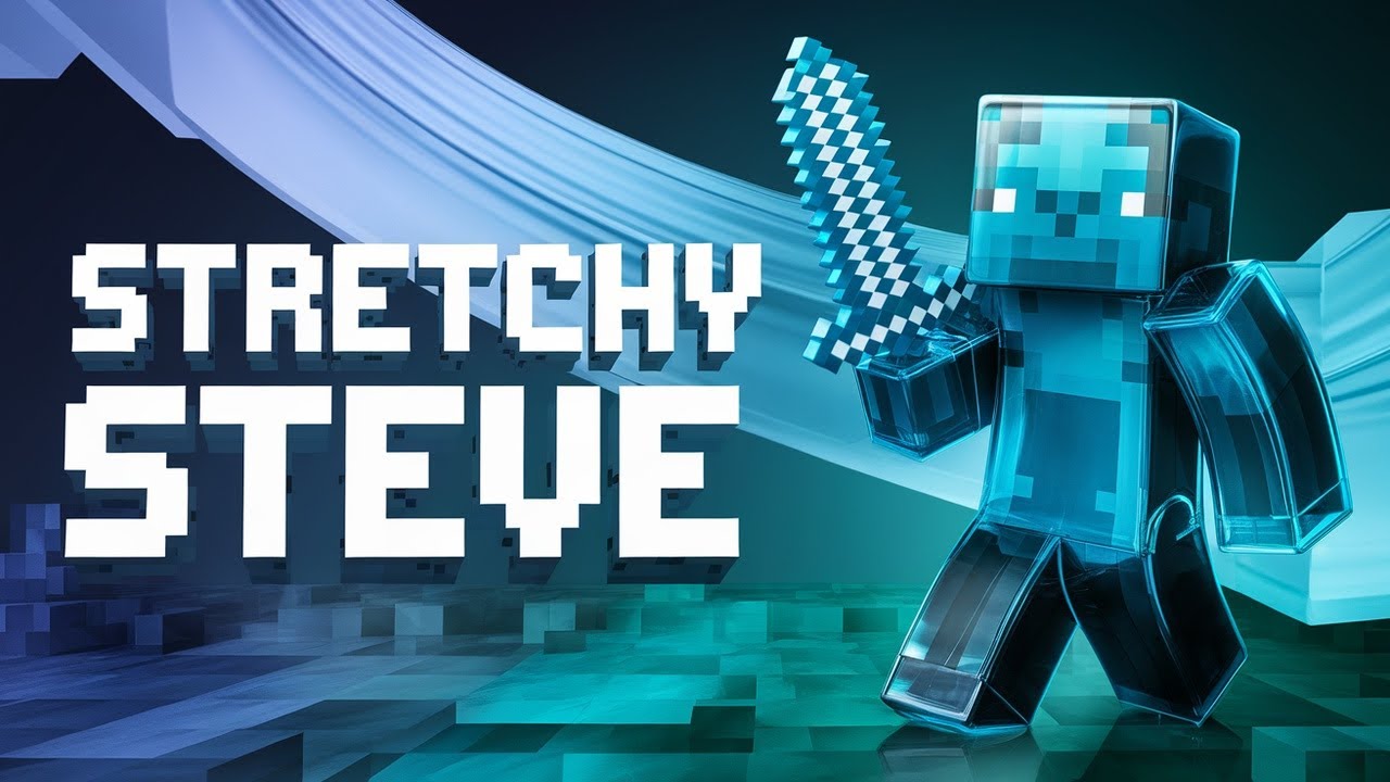 Minecraft Steve Squishy Stretched to his limits!!!! - YouTube