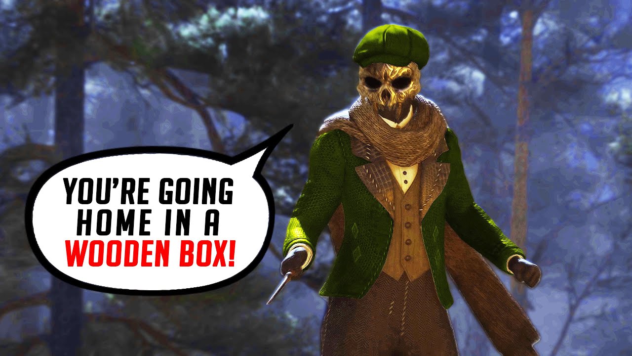 "You're Going Home in a Wooden Box" 💀 | Hogwarts Legacy - YouTube