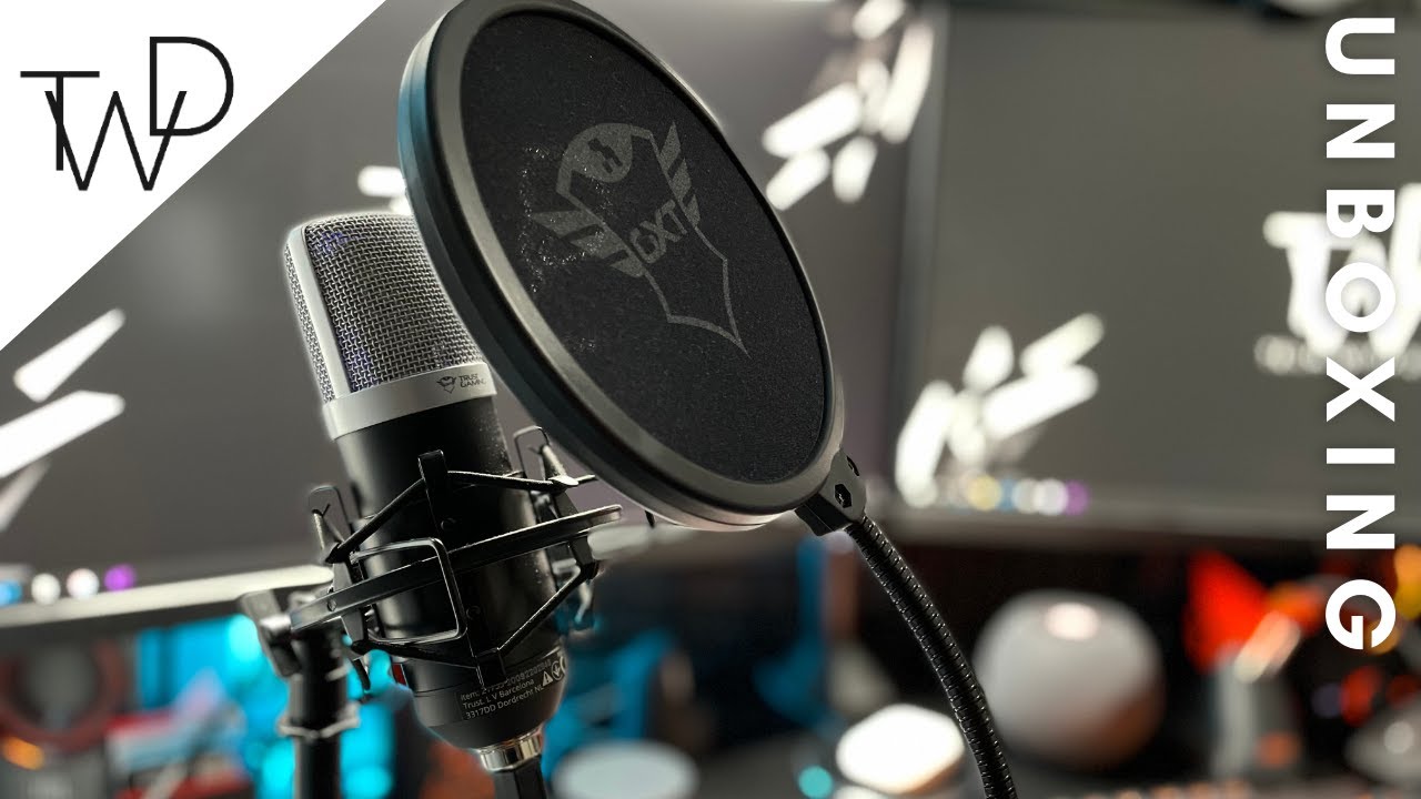 Trust EMITA GX 252: Unboxing and Test - Best Budget Gaming Mic 2021 ...