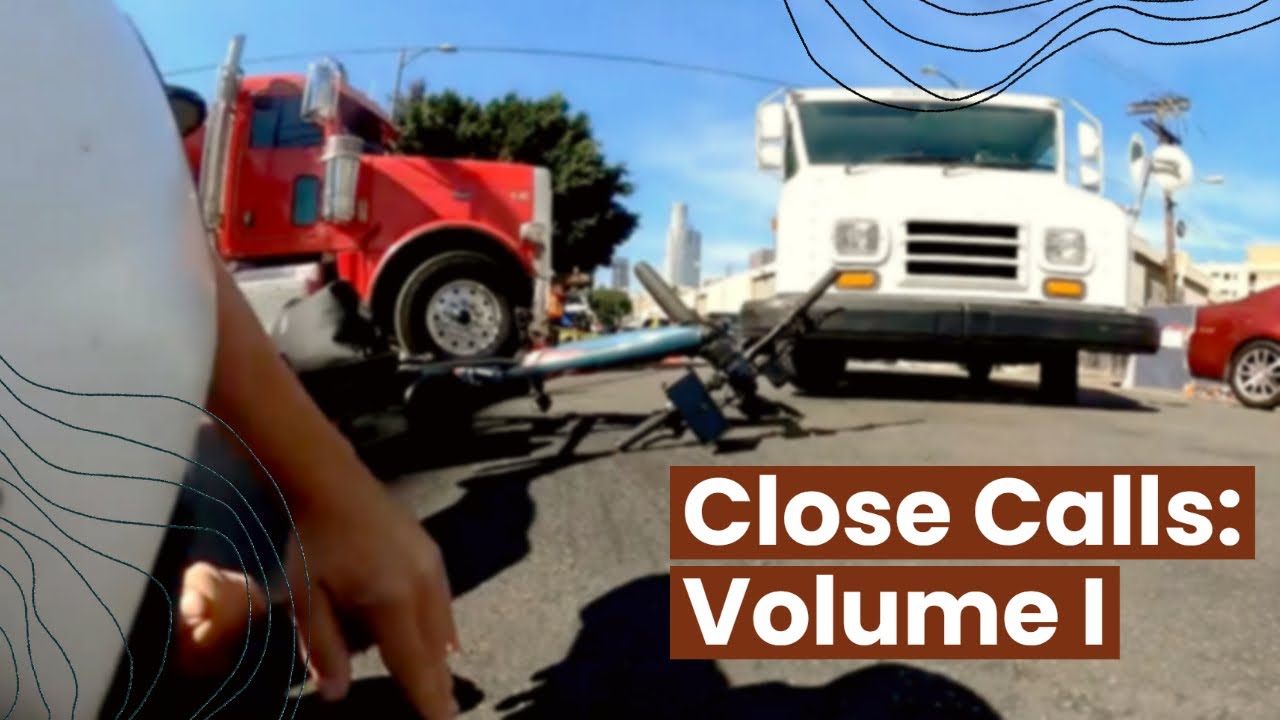 Close Calls 1 - Near Hits and Terrible Driving - YouTube