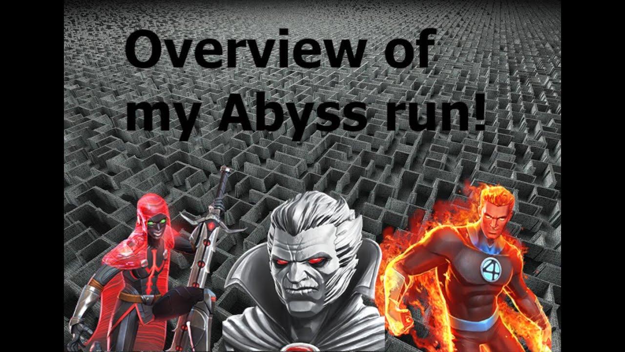 Overview of my Abyss run! What champs did what! - YouTube