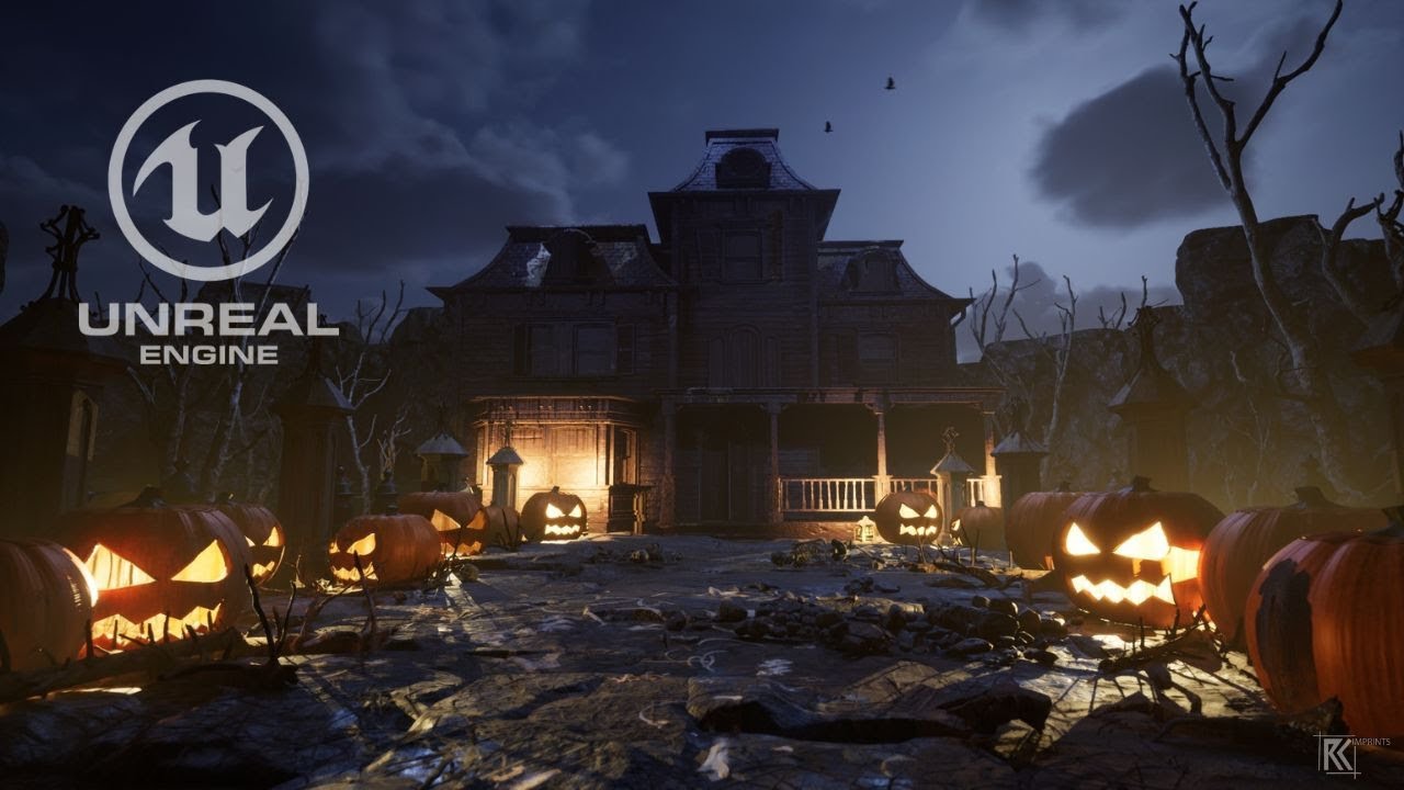 Unreal Engine Halloween Special I Designing Cinematic Spooky 3D Virtual ...