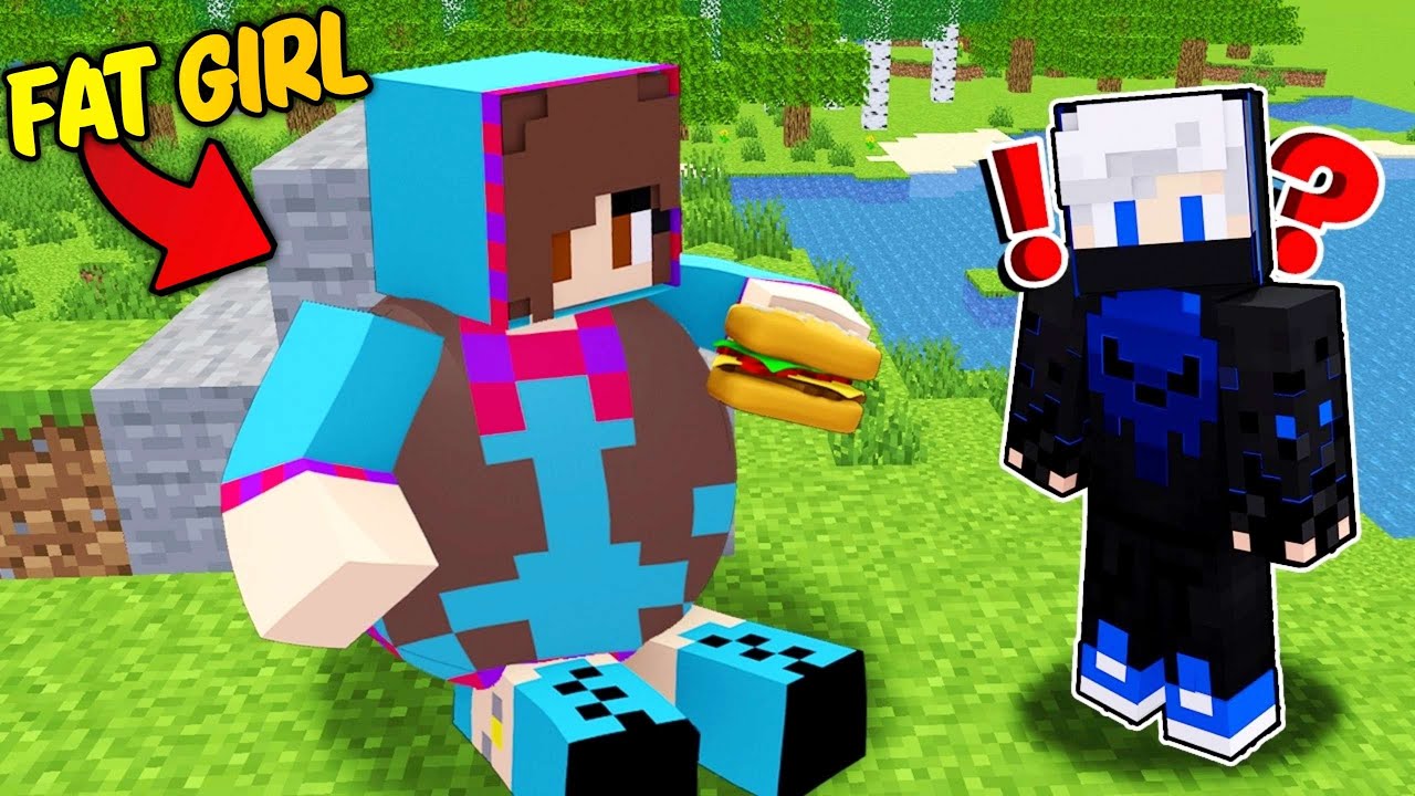 😂I Fooled My Friend Using a FAT Mod in Minecraft.... - YouTube